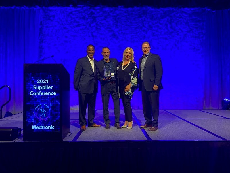 Populus Group Honored with a 2021 Medtronic Supplier Excellence Award!